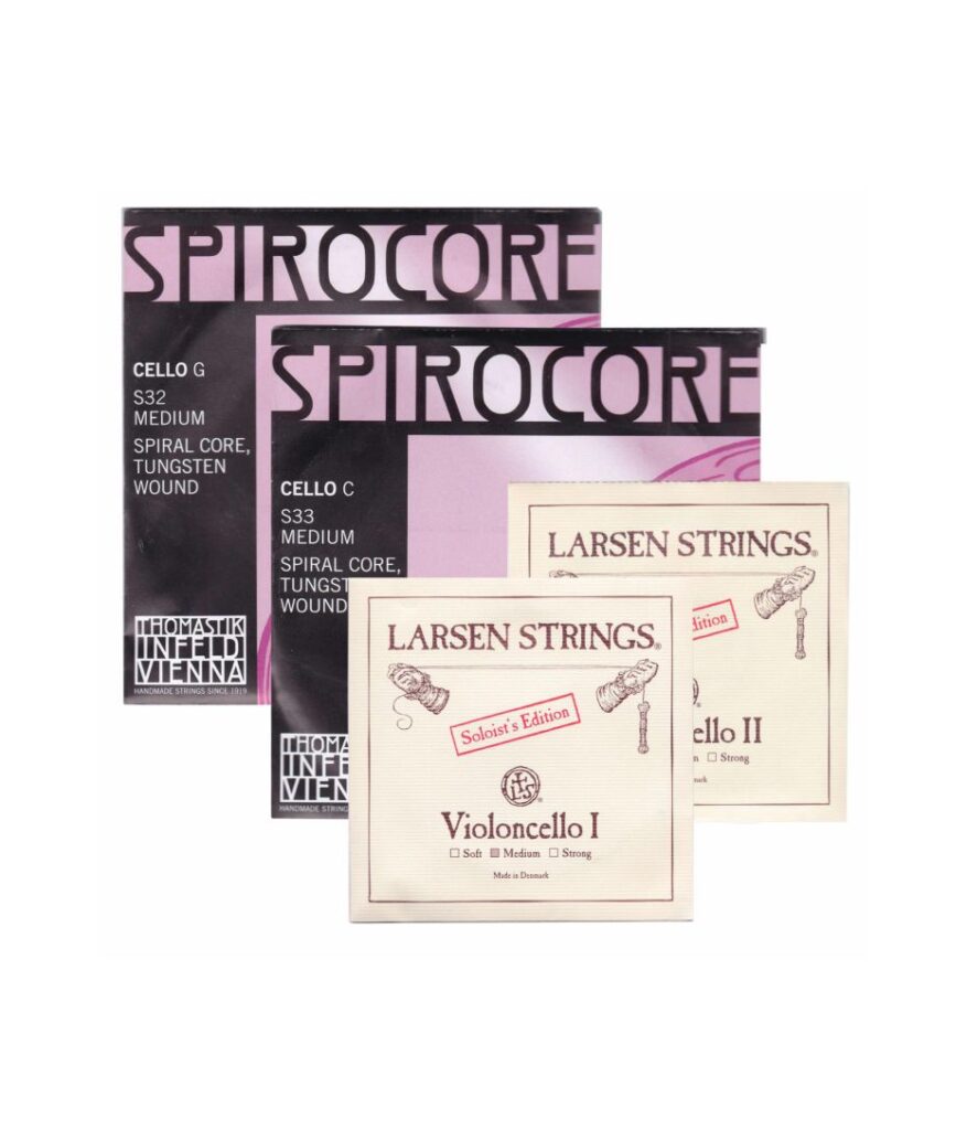 Conjunto Cello G+c Thomastik Spirocore – D+a Larsen Soloist - Prelude ...